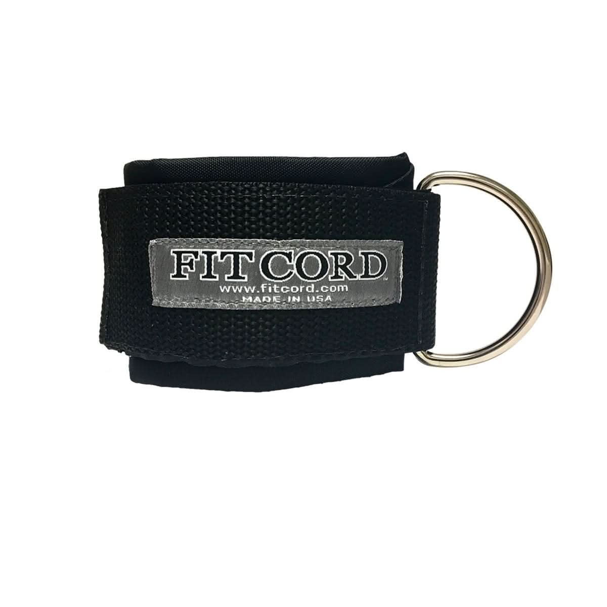 Padded Adjustable Exercise Cuff for Resistance Bands- Single Cuff ...